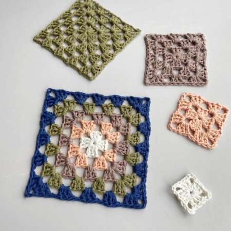 Solid Granny Square Blanket Pattern | HanJan Crochet
