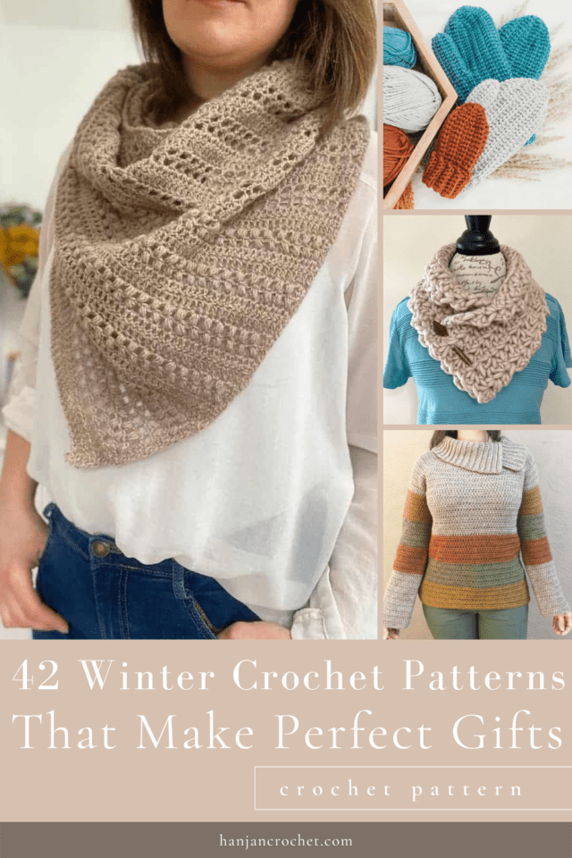 42 Winter Crochet Patterns That Make Perfect Gifts | HanJan Crochet