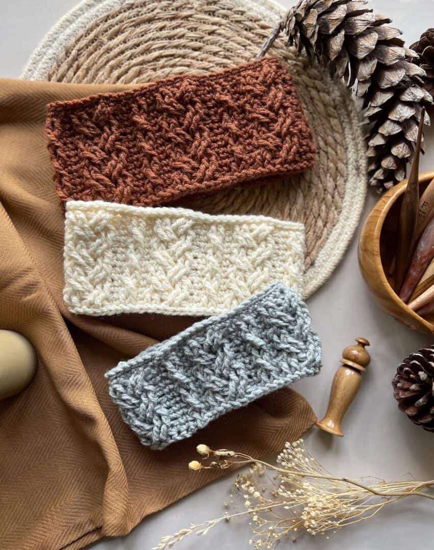 Cable Crochet Headband Pattern | HanJan Crochet