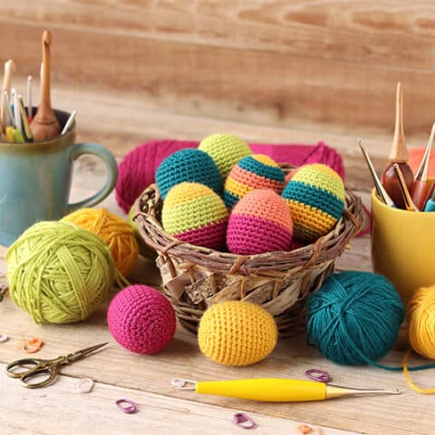 Free Easter Egg Crochet Patterns | HanJan Crochet