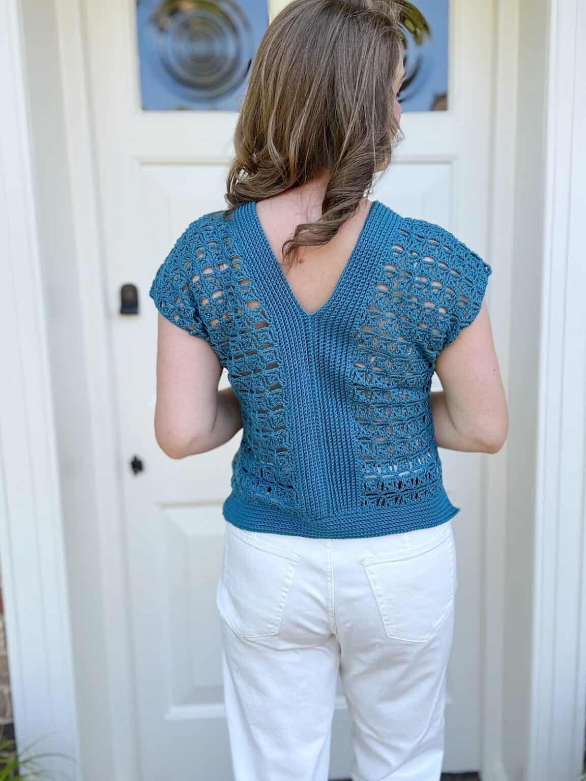 Lace Crochet Top Pattern For Summer | HanJan Crochet
