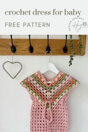 Crochet Dress Pattern For Baby To 10 Years | HanJan Crochet