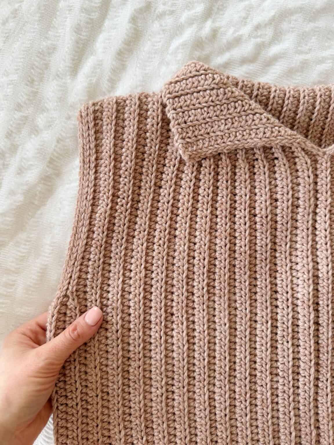 Modern Crochet Vest Pattern | HanJan Crochet