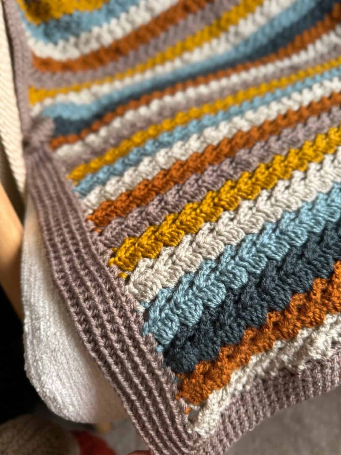 Easy Crochet Throw Pattern (with 14 other sizes) | HanJan Crochet